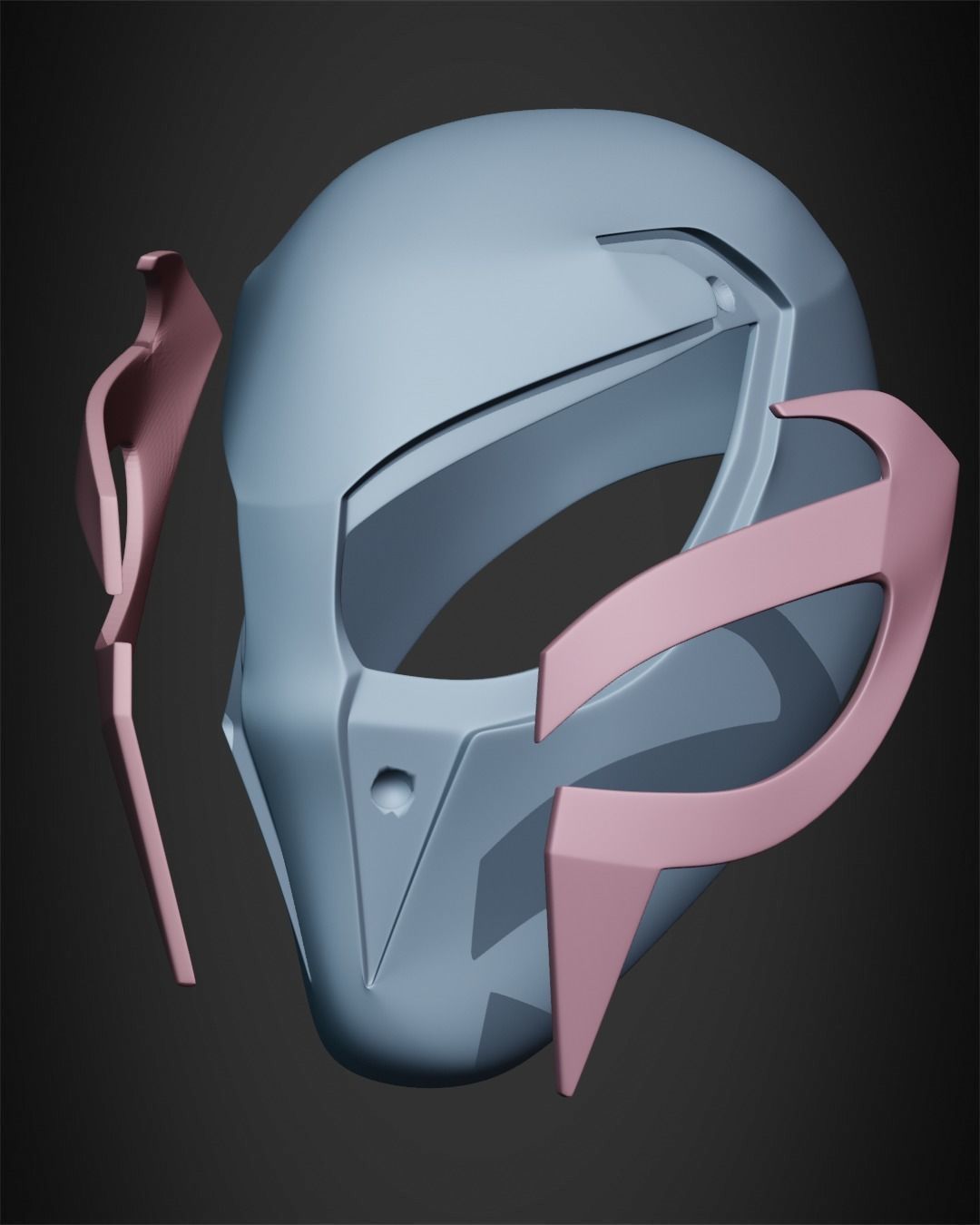 SpiderMan 2099 faceshell for Cosplay 3D model 3D printable | CGTrader