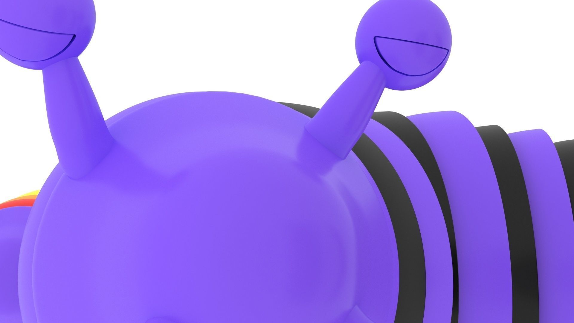 Fidget Slugs 3D model | CGTrader