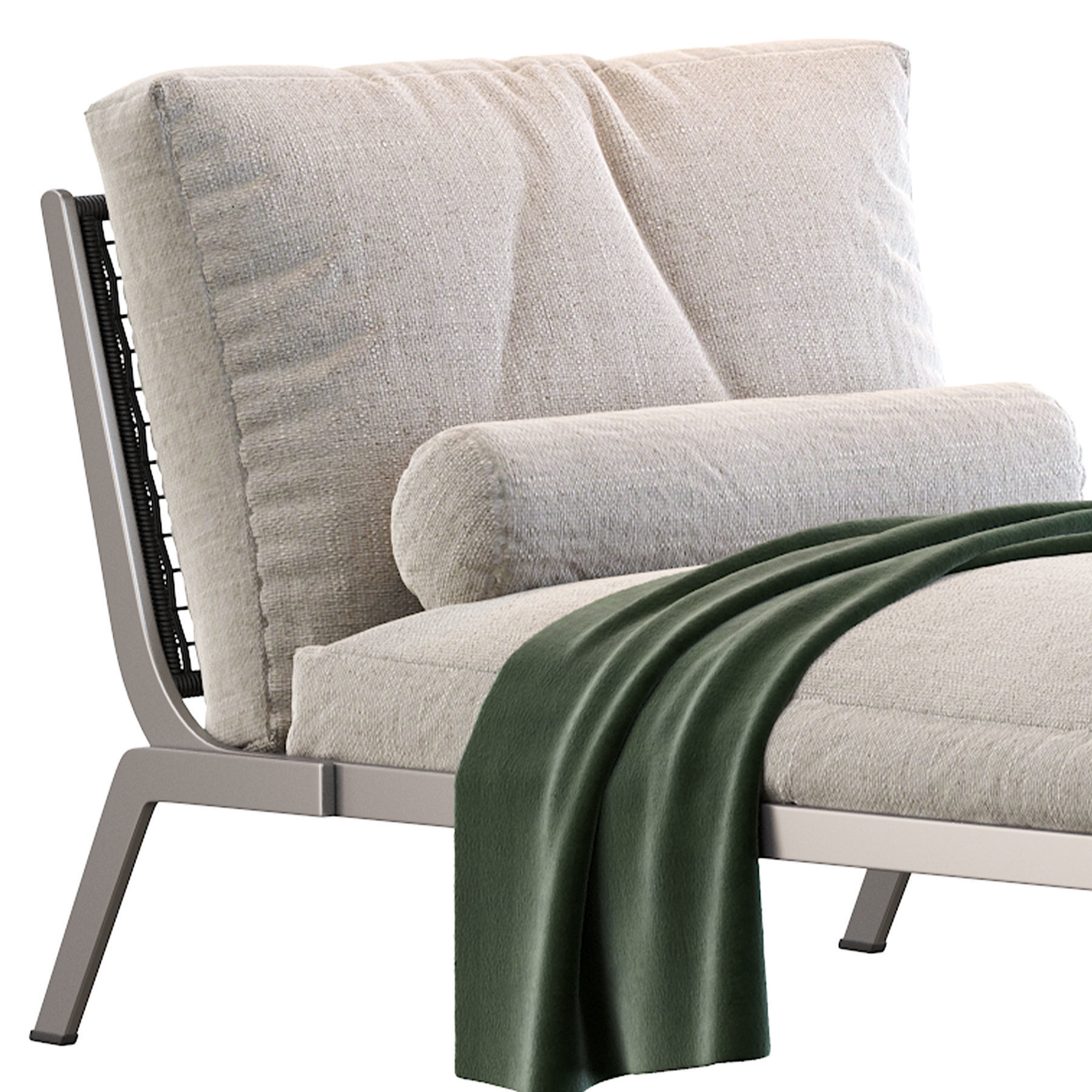 Chaiselongue Flexform Happy 3D model | CGTrader