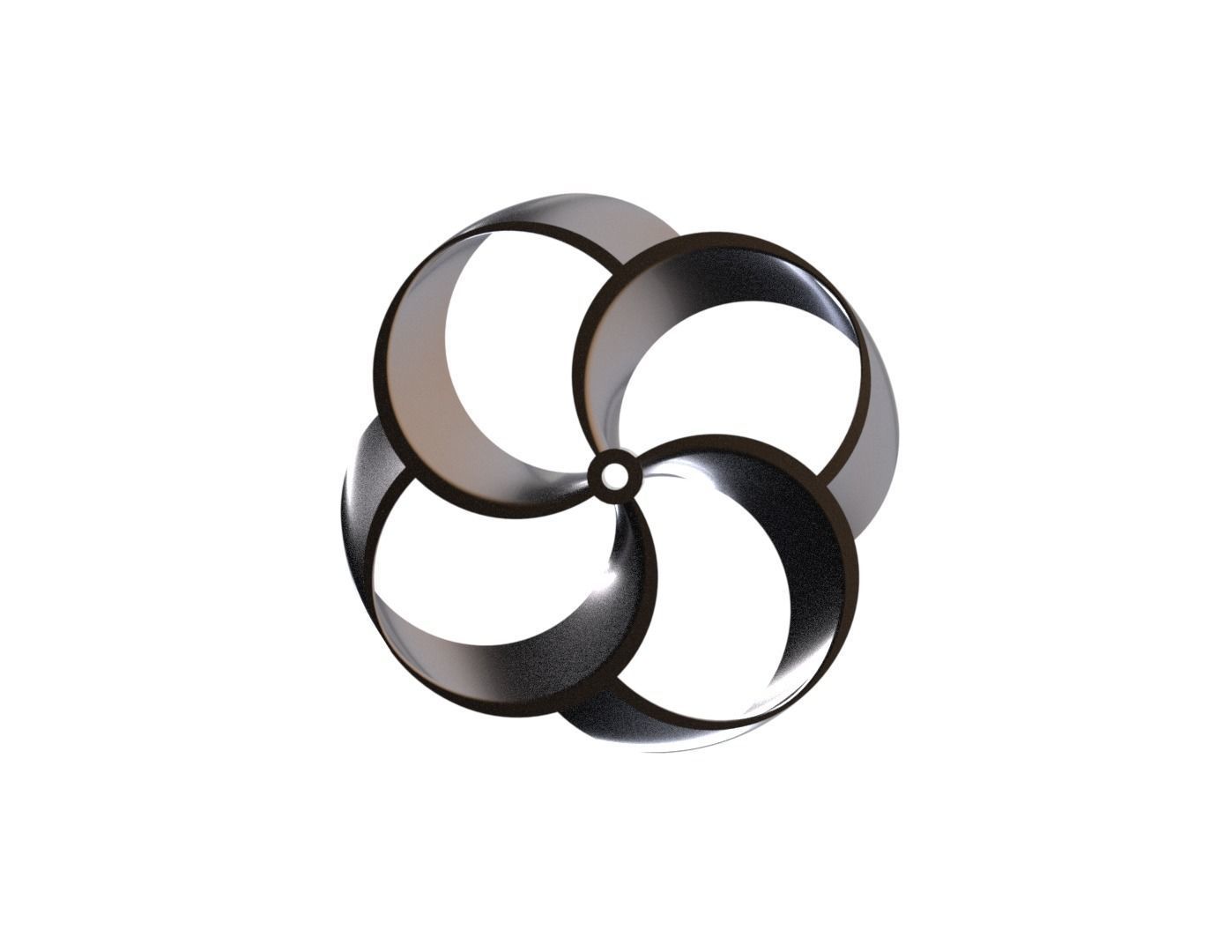 Toroidal propeller 3D print model 3D model 3D printable | CGTrader