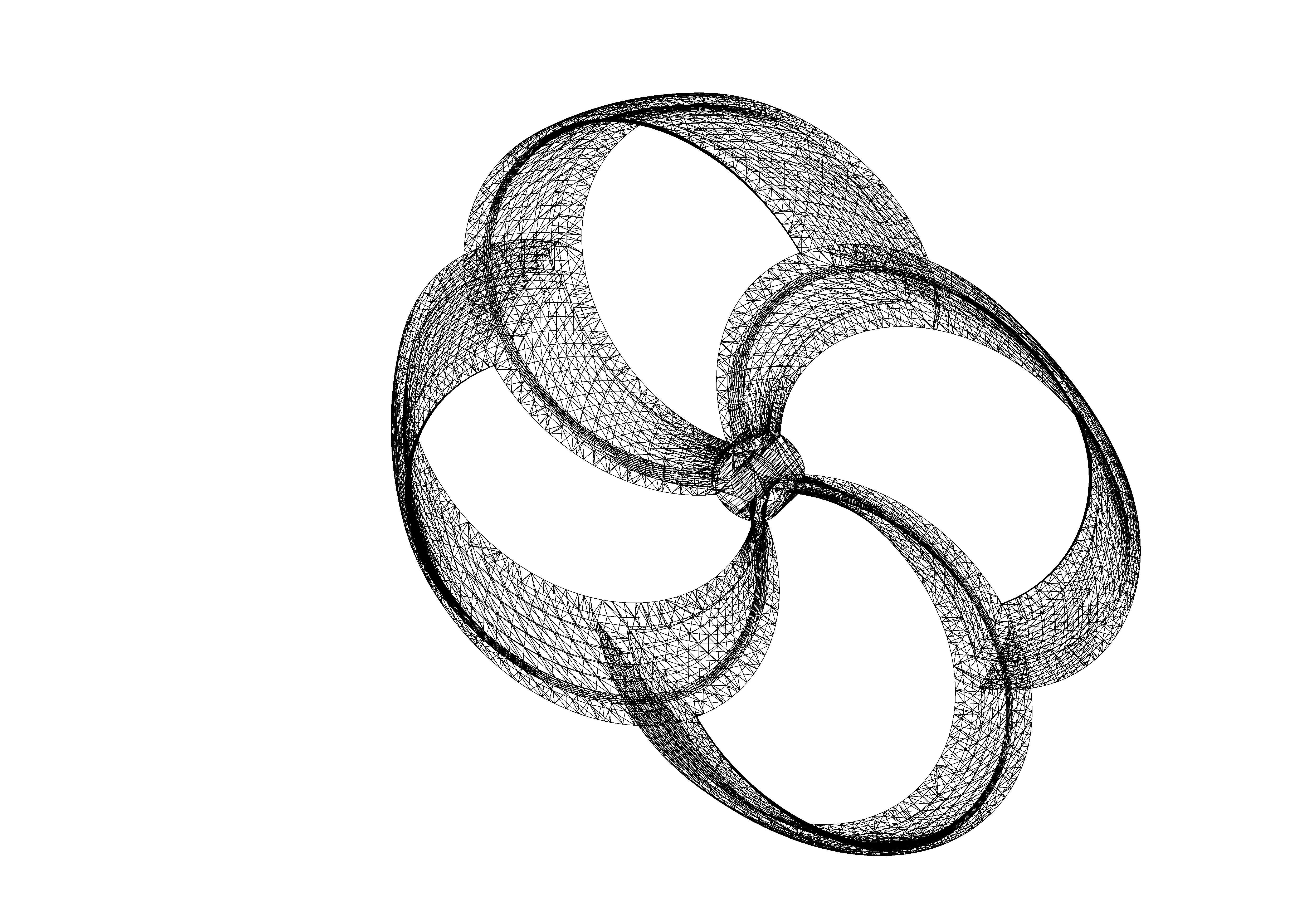 Toroidal propeller 3D print model 3D model 3D printable | CGTrader