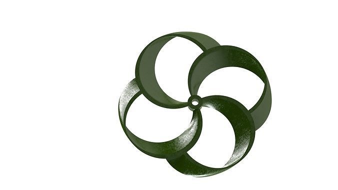 Toroidal propeller 3D print model 3D model 3D printable | CGTrader