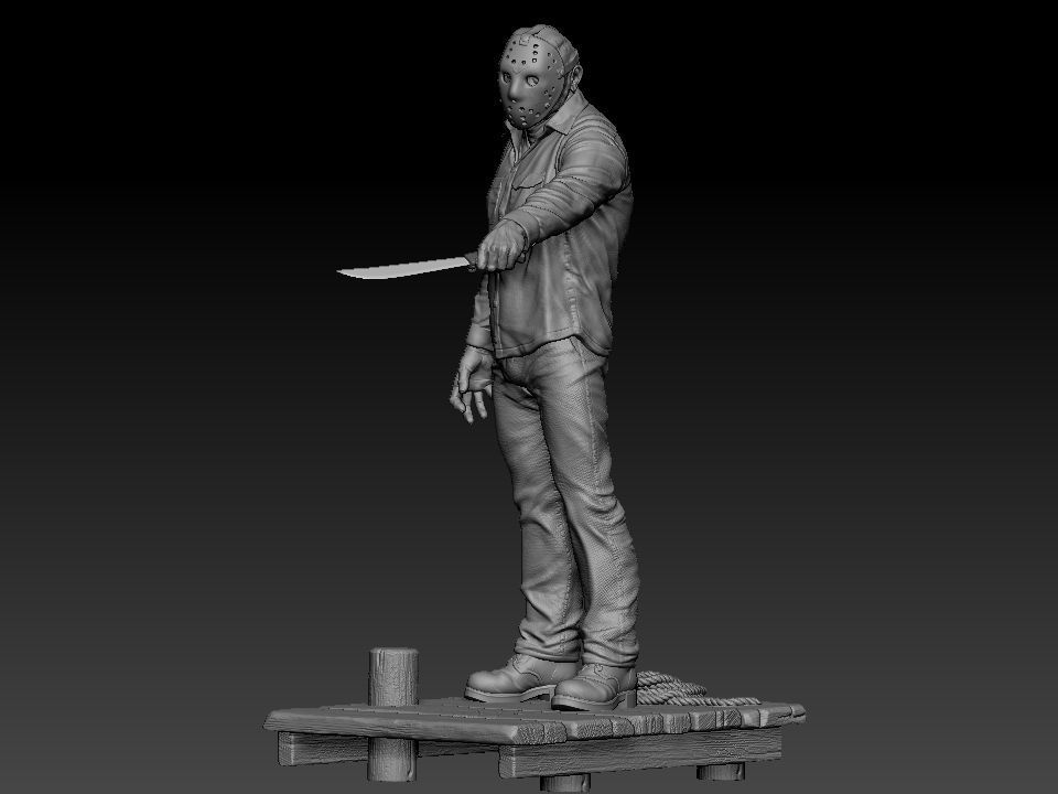 Jason Voorhees 3D model 3D printable | CGTrader