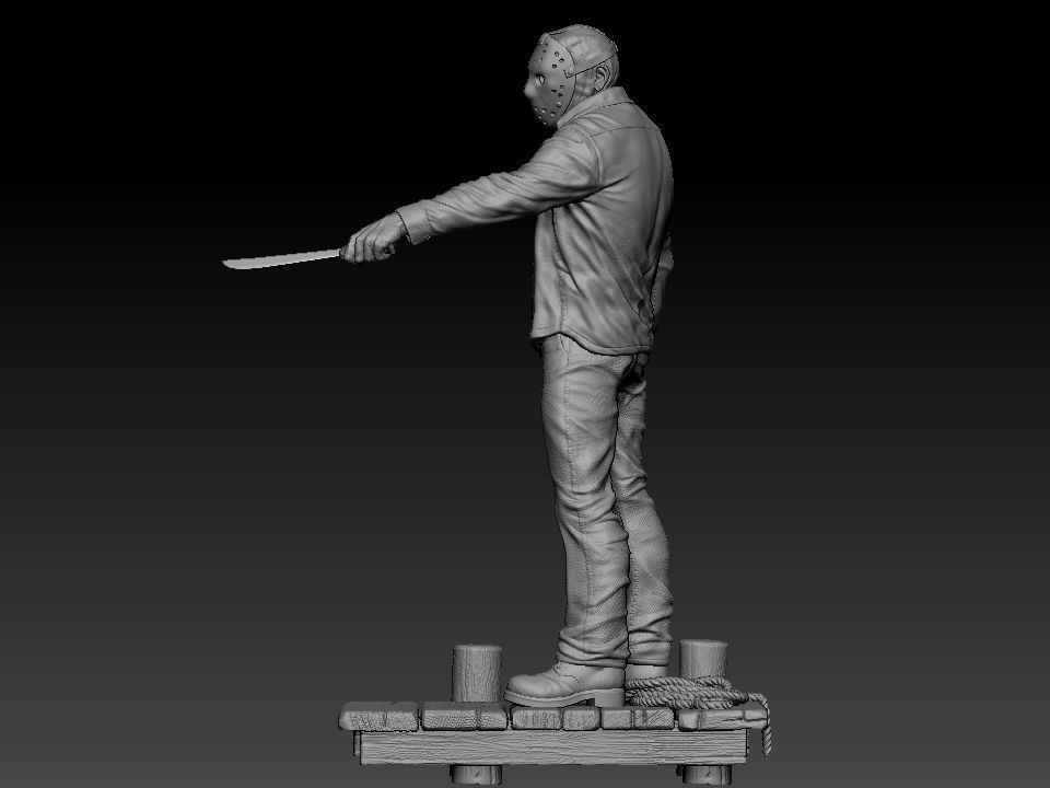 Jason Voorhees 3D model 3D printable | CGTrader