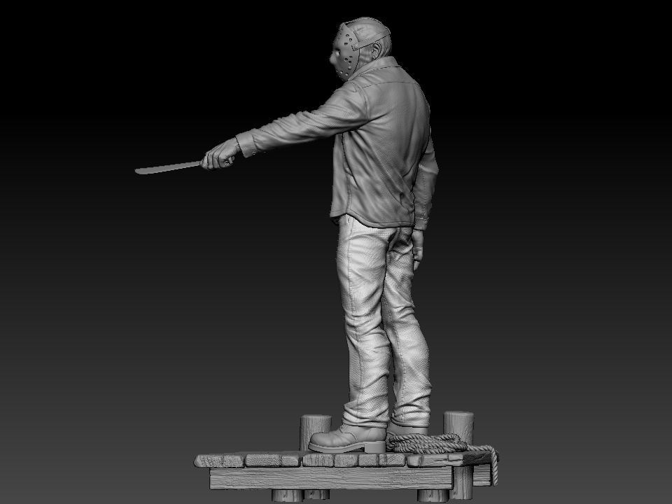 Jason Voorhees 3D model 3D printable | CGTrader