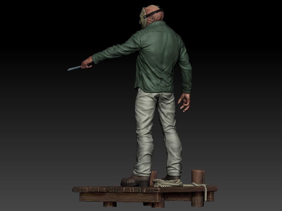 Jason Voorhees 3D model 3D printable | CGTrader