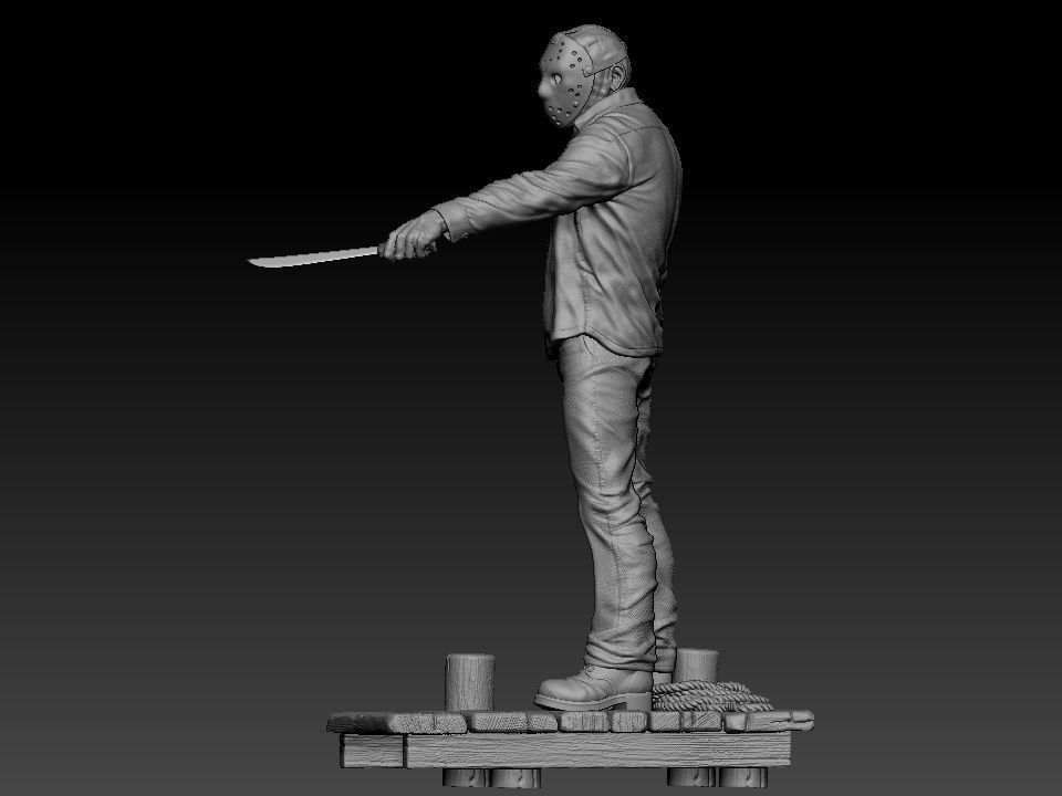 Jason Voorhees 3D model 3D printable | CGTrader