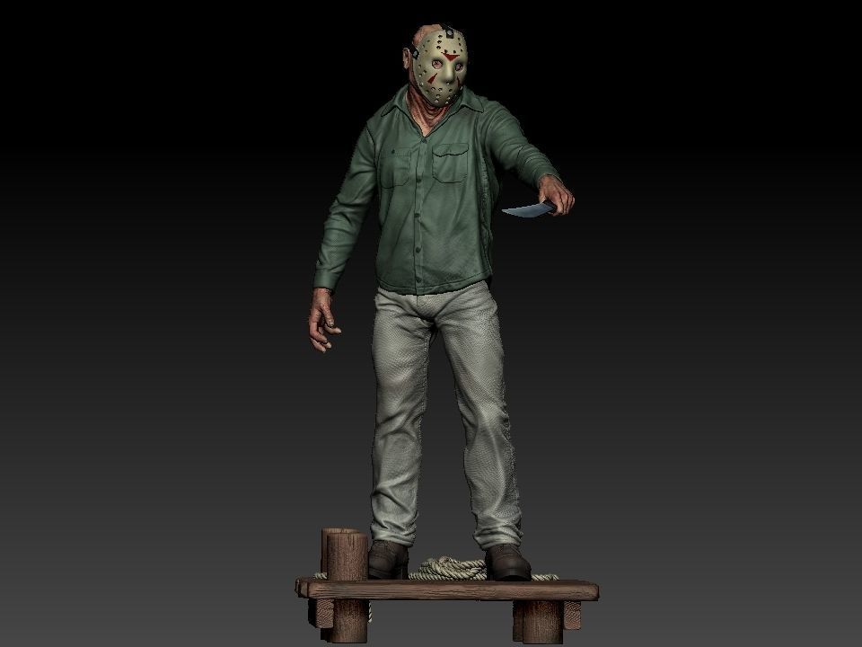 Jason Voorhees 3D model 3D printable | CGTrader