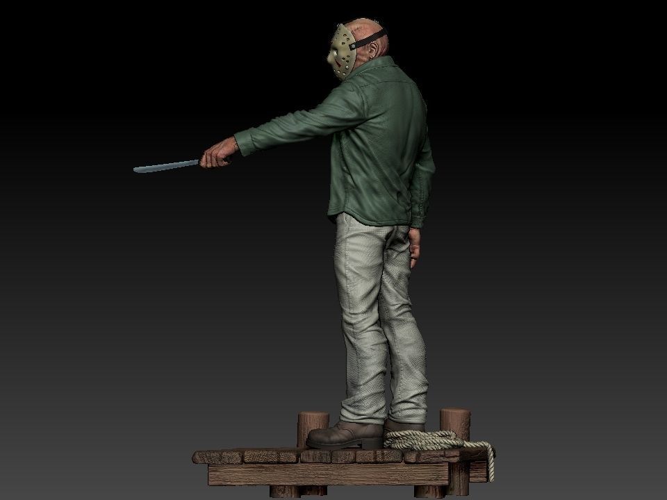 Jason Voorhees 3D model 3D printable | CGTrader