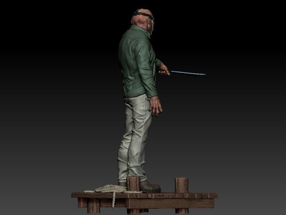 Jason Voorhees 3D model 3D printable | CGTrader