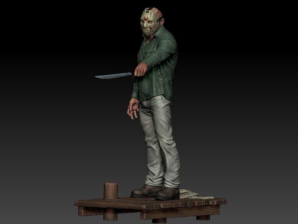 Jason Voorhees 3D model 3D printable | CGTrader