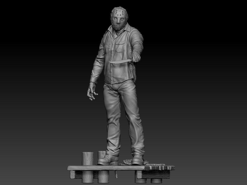 Jason Voorhees 3D model 3D printable | CGTrader
