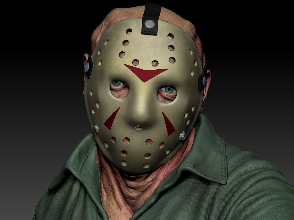 Jason Voorhees 3D model 3D printable | CGTrader