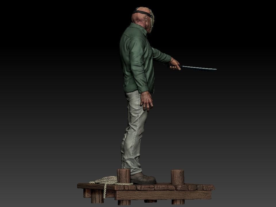 Jason Voorhees 3D model 3D printable | CGTrader