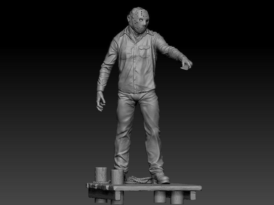 Jason Voorhees 3D model 3D printable | CGTrader