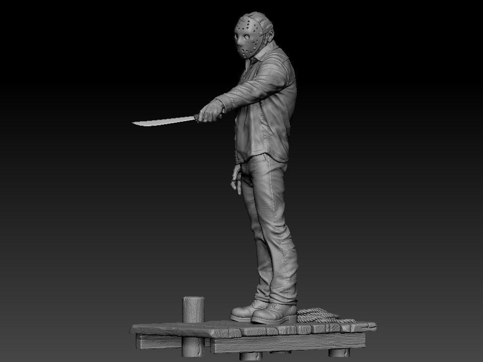 Jason Voorhees 3D model 3D printable | CGTrader