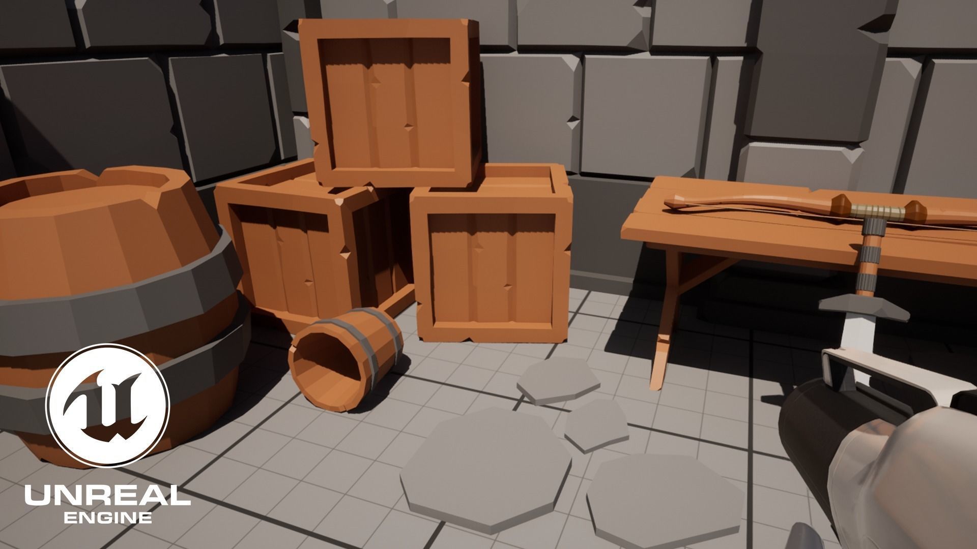 3D model Game Assets - Dungeon low-poly 3d Model game ready Collection ...