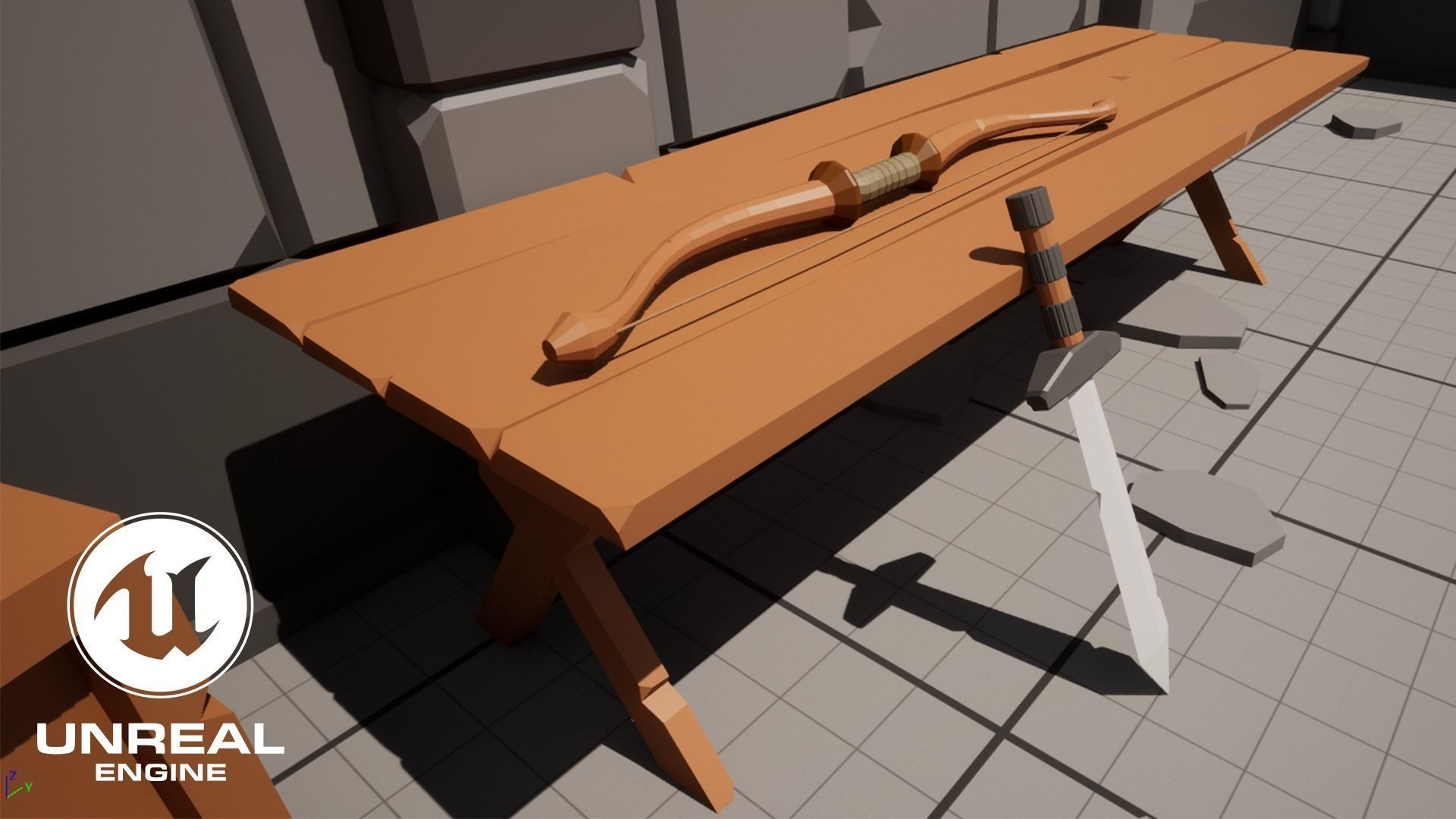 3D model Game Assets - Dungeon low-poly 3d Model game ready Collection ...