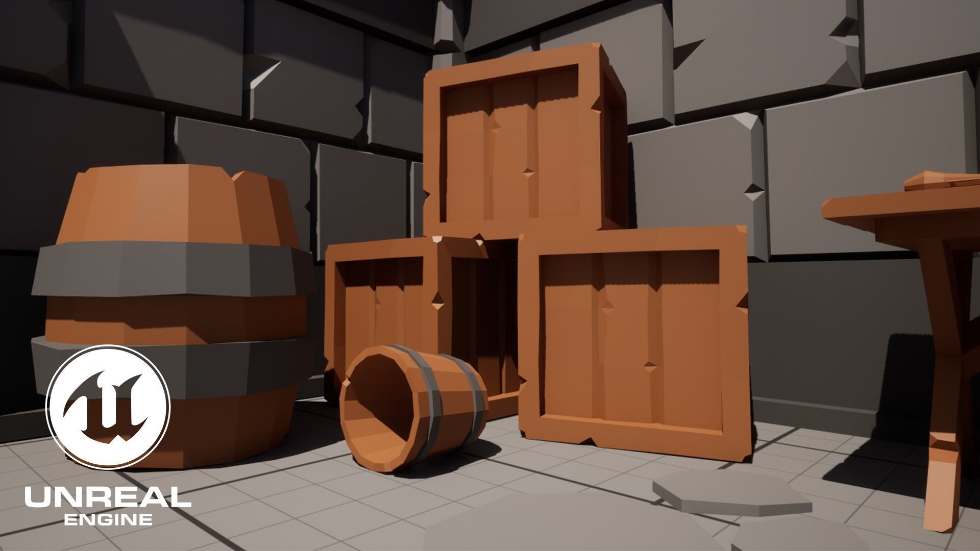 3D model Game Assets - Dungeon low-poly 3d Model game ready Collection VR / AR / low-poly | CGTrader