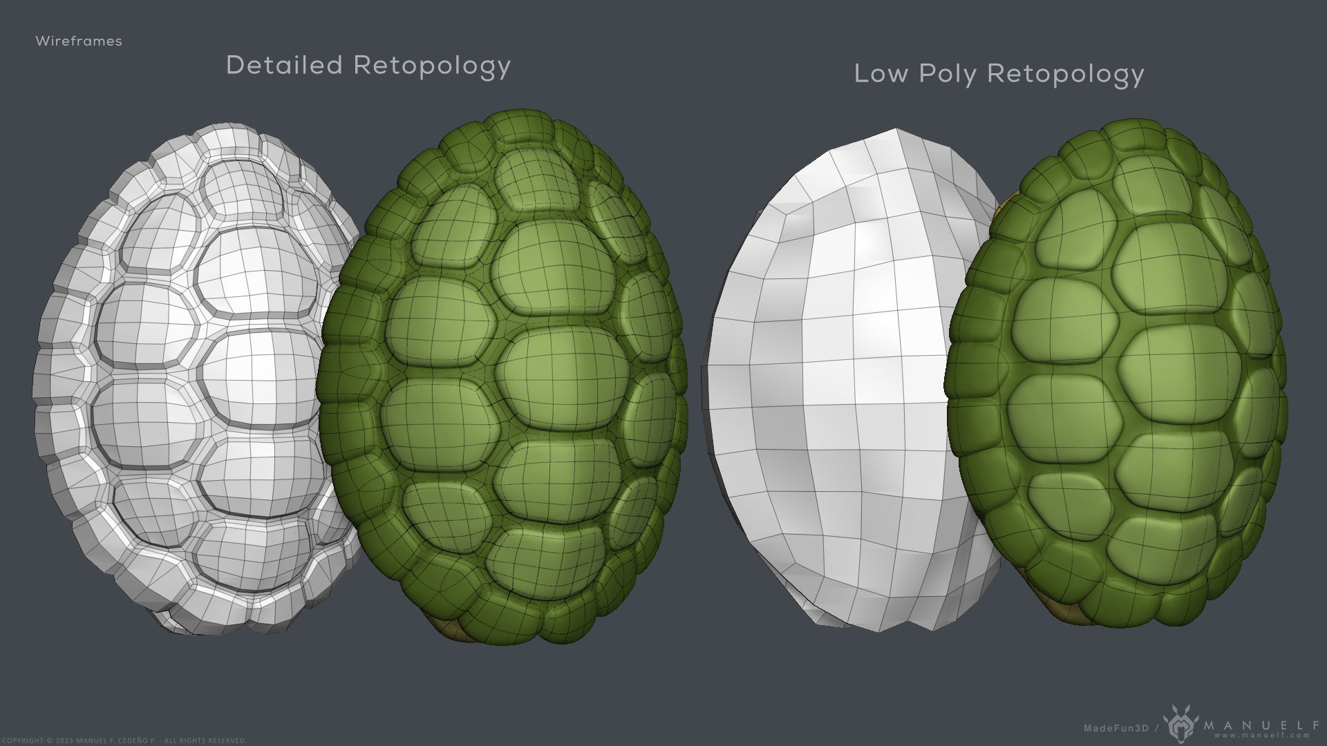 Stylized Cartoon Turtle Shell 3D model | CGTrader