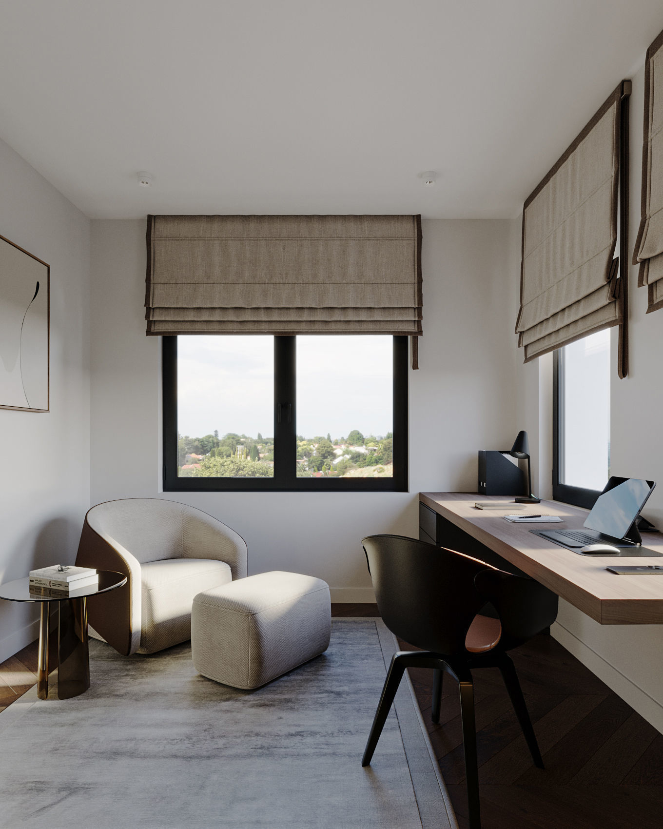 Study Room Realistic 3D model | CGTrader