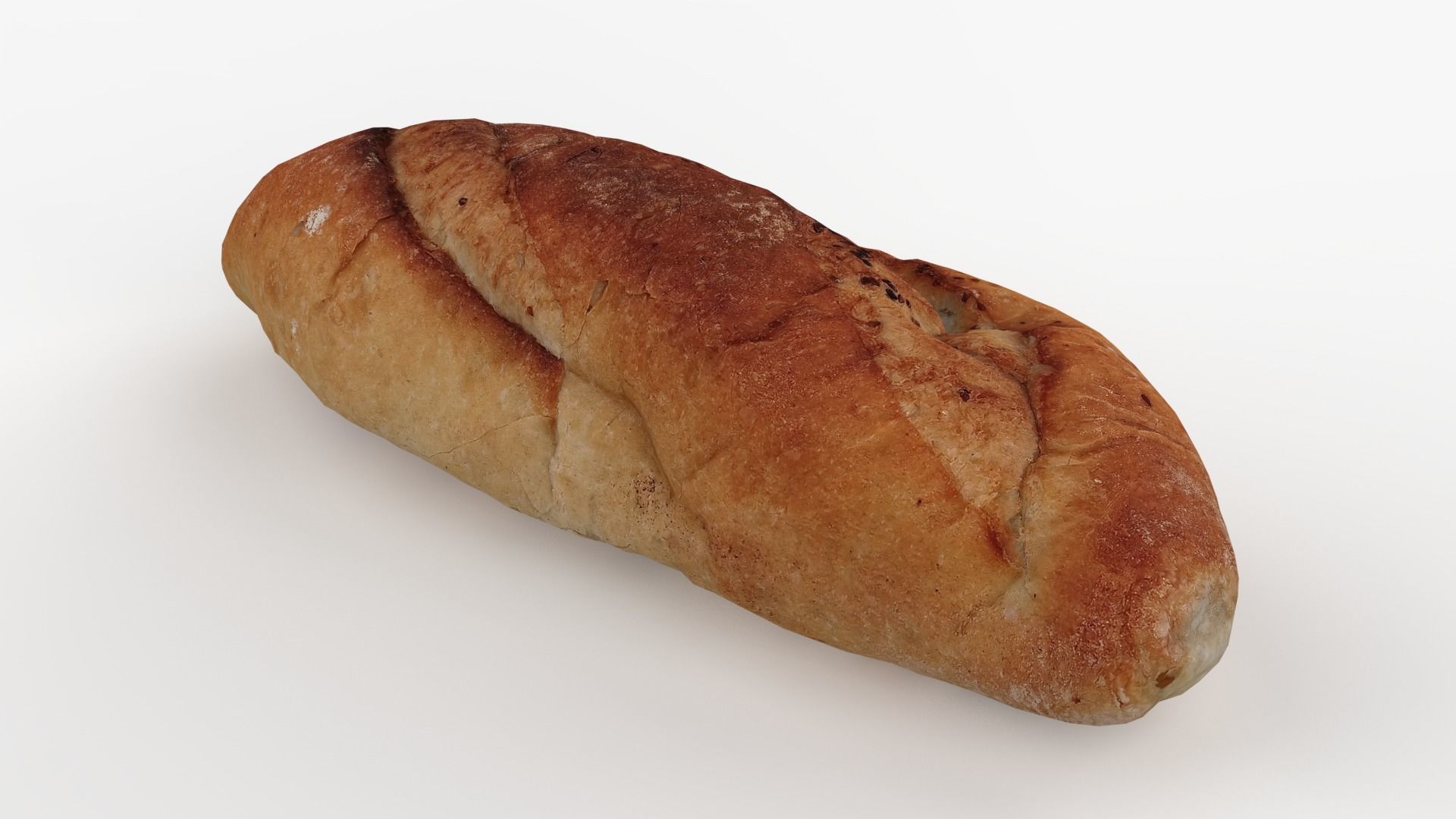 3D model Stale Bread Scan VR / AR / low-poly | CGTrader