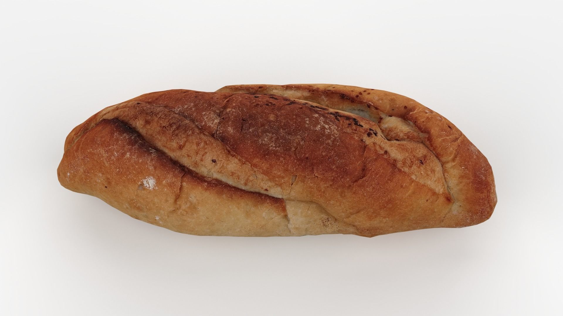 3D model Stale Bread Scan VR / AR / low-poly | CGTrader