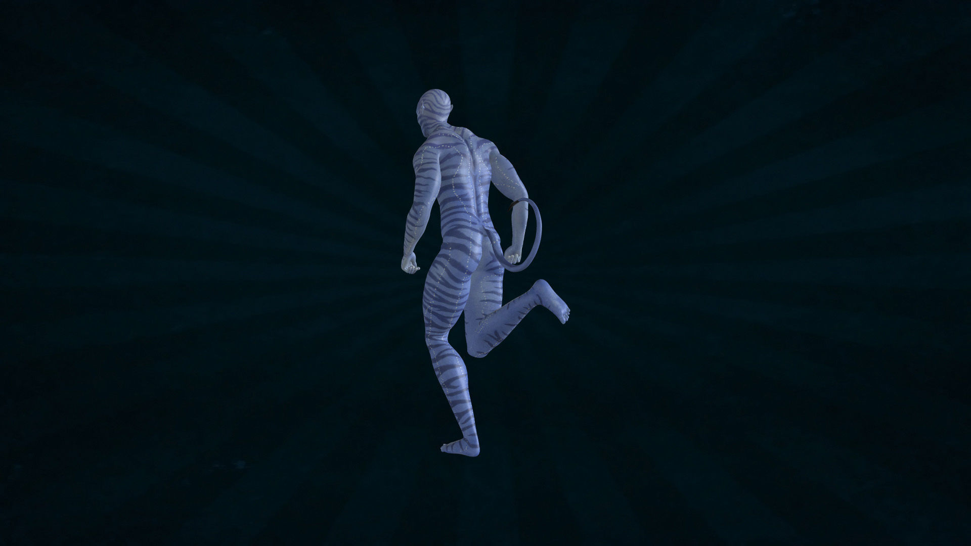 AVTR-004 Avatar Running Animation 3D model animated rigged | CGTrader