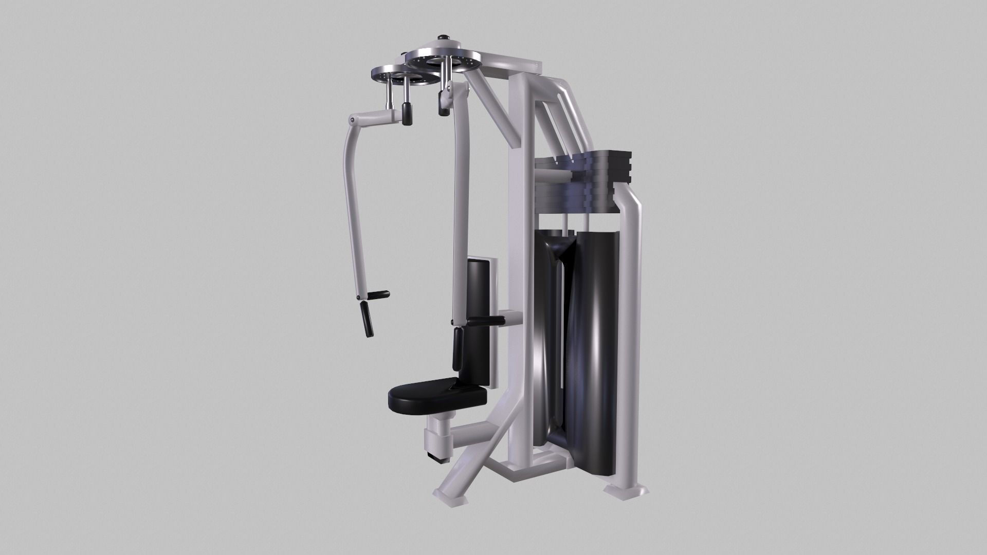 Pec Deck Fly Machine 3D model | CGTrader