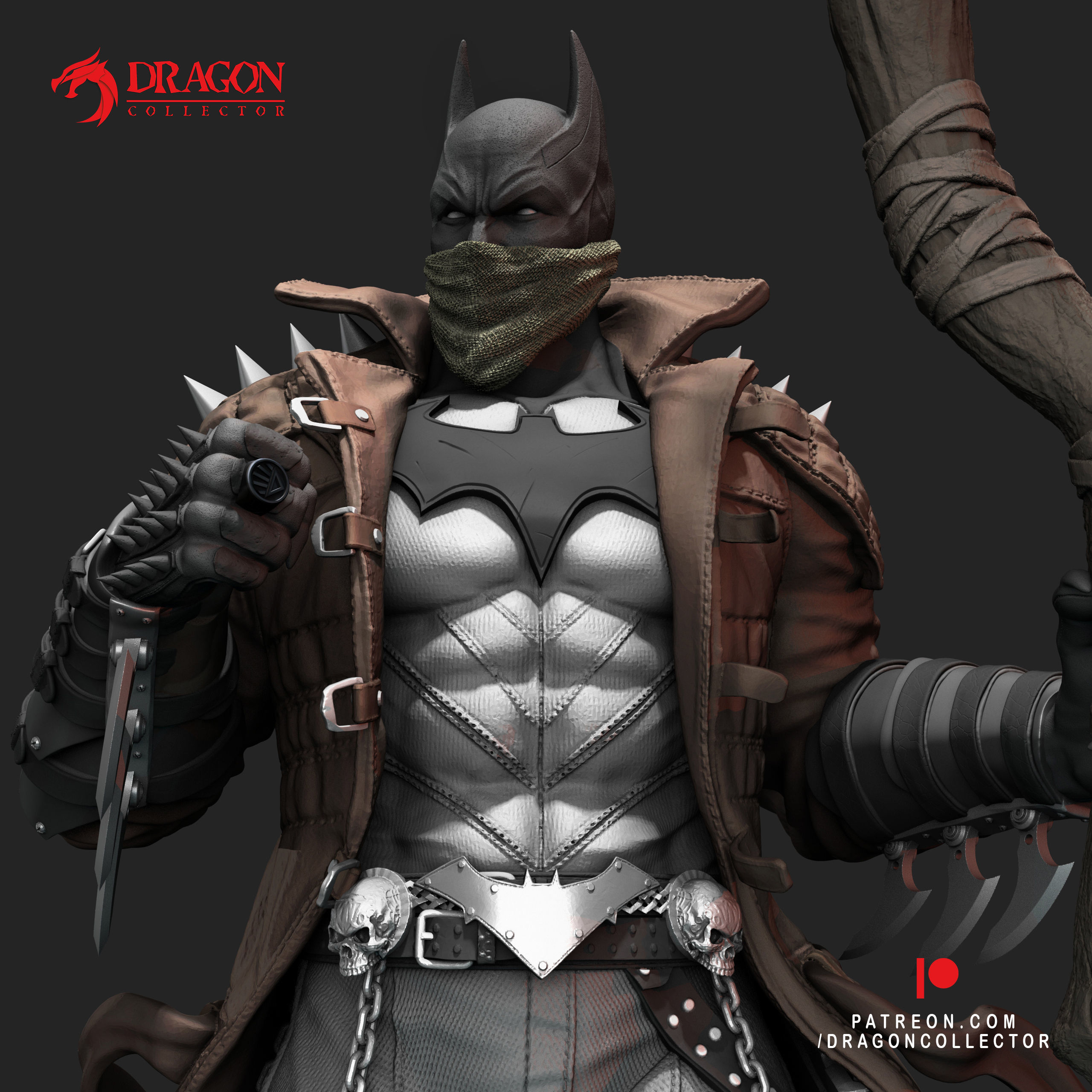 BATMAN - LORD OF DEATH 3D model 3D printable | CGTrader