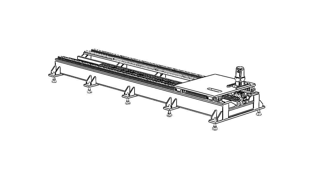 Custom Linear Transfer Shuttle 3D model rigged | CGTrader