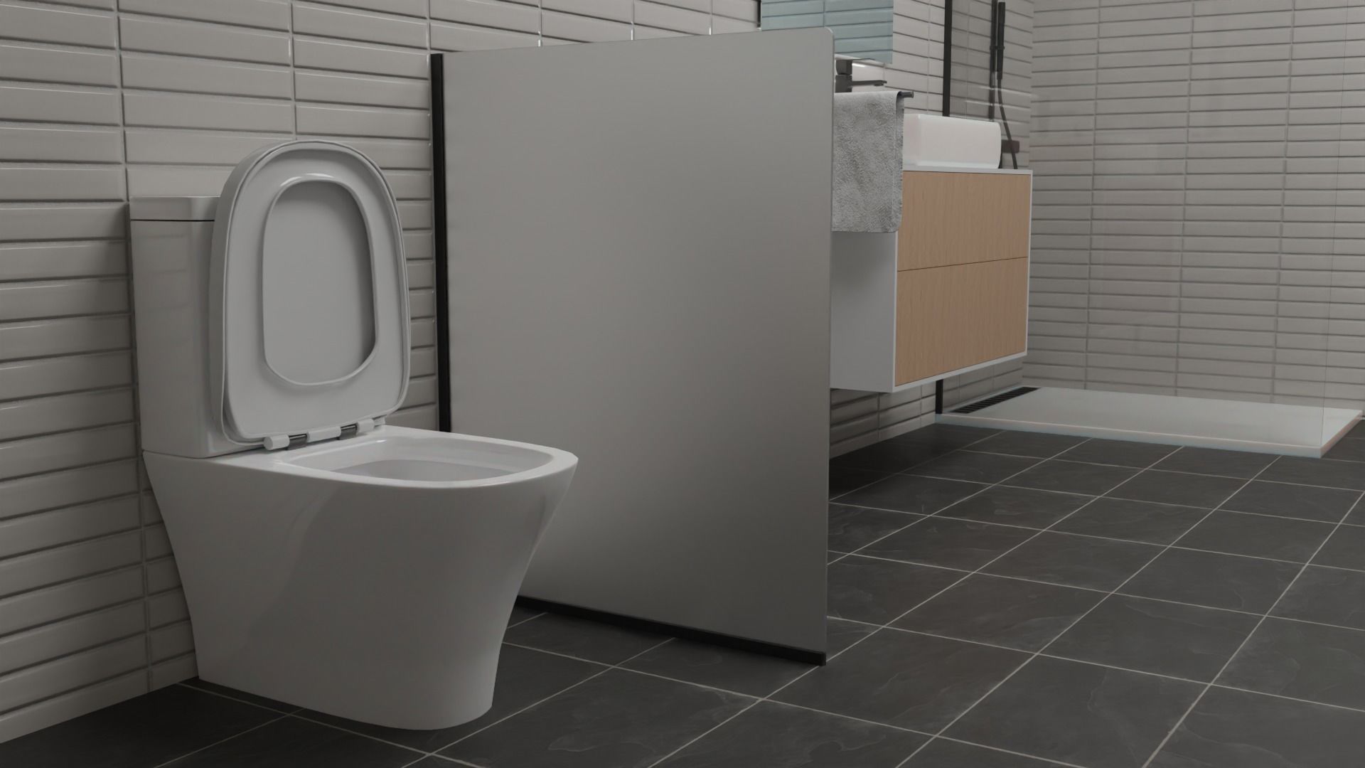 Bathroom collection - toilet free 3D model | CGTrader