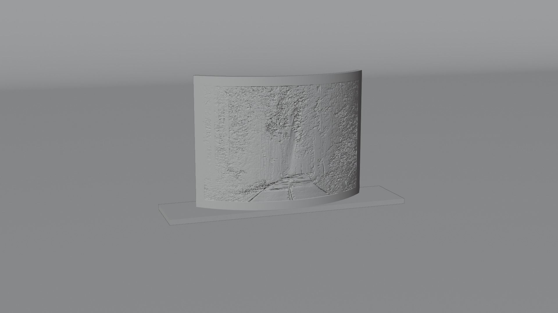 Nature Lithophane 3d print 3D model 3D printable | CGTrader