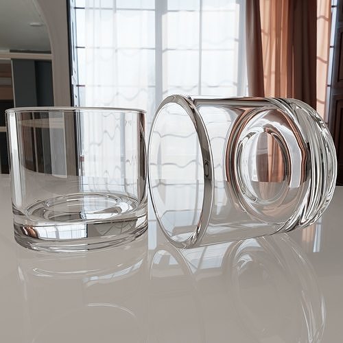 Glass free 3D model | CGTrader