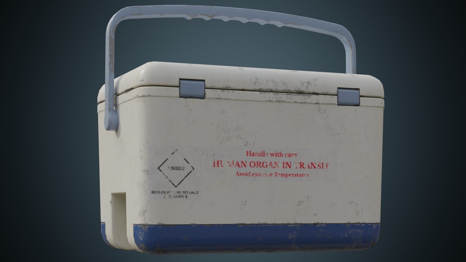 3D model Organ Transplant Cooler 1B VR / AR / low-poly | CGTrader