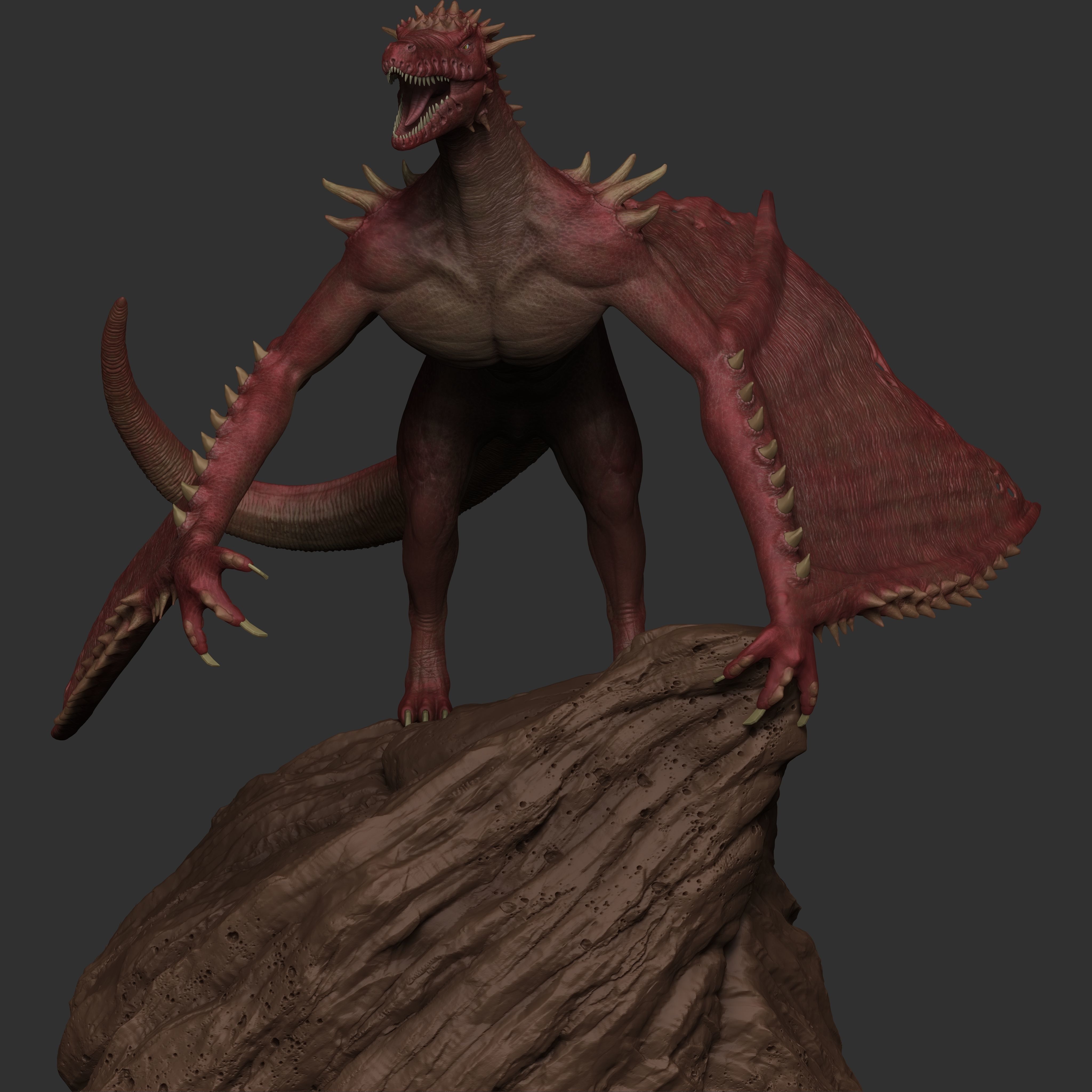 Wervyn Dragon 3D Print Model 3D model 3D printable | CGTrader