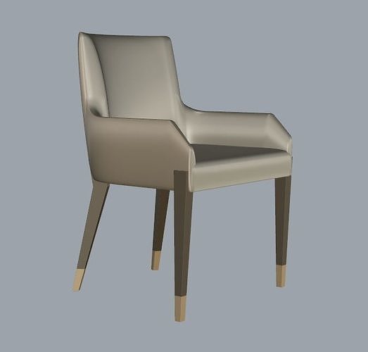 Capital Collection - Madame Dining Chair CB 3D model | CGTrader