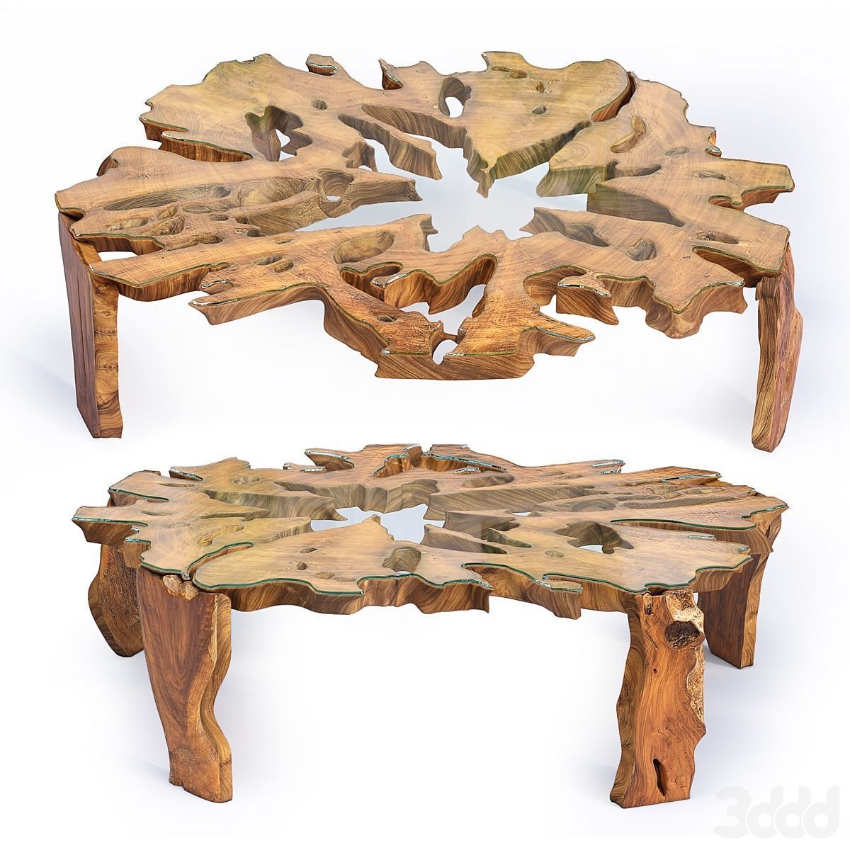 Coffee table CHISTA Godzilla 27 3D model | CGTrader