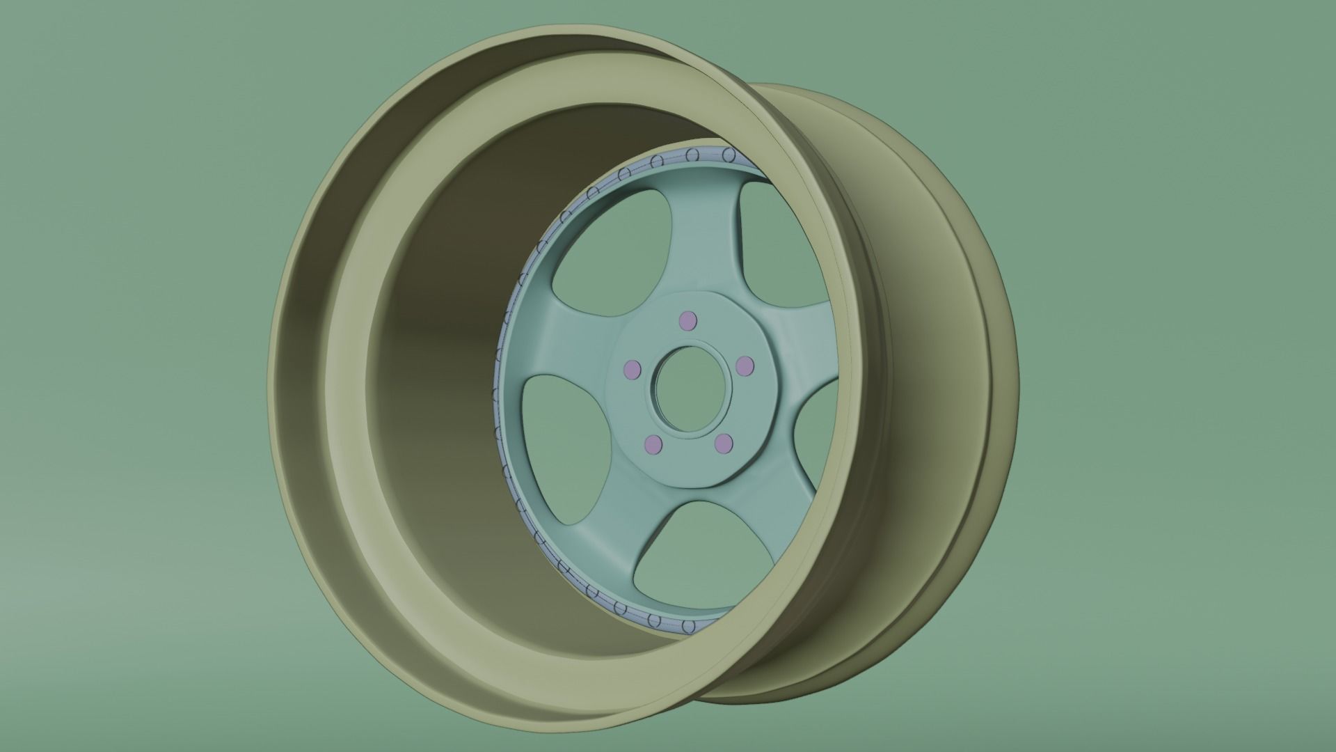work meister s1 3p Wheel 3D model | CGTrader