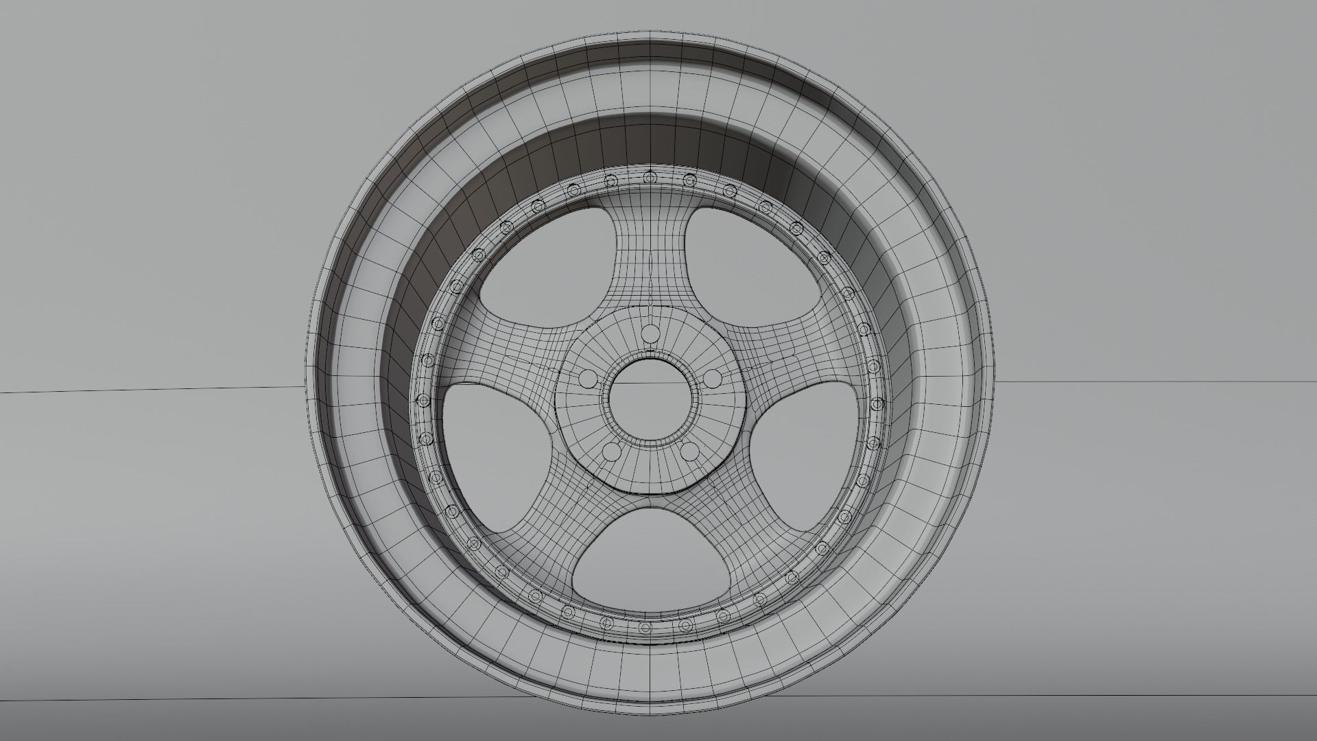 work meister s1 3p Wheel 3D model | CGTrader