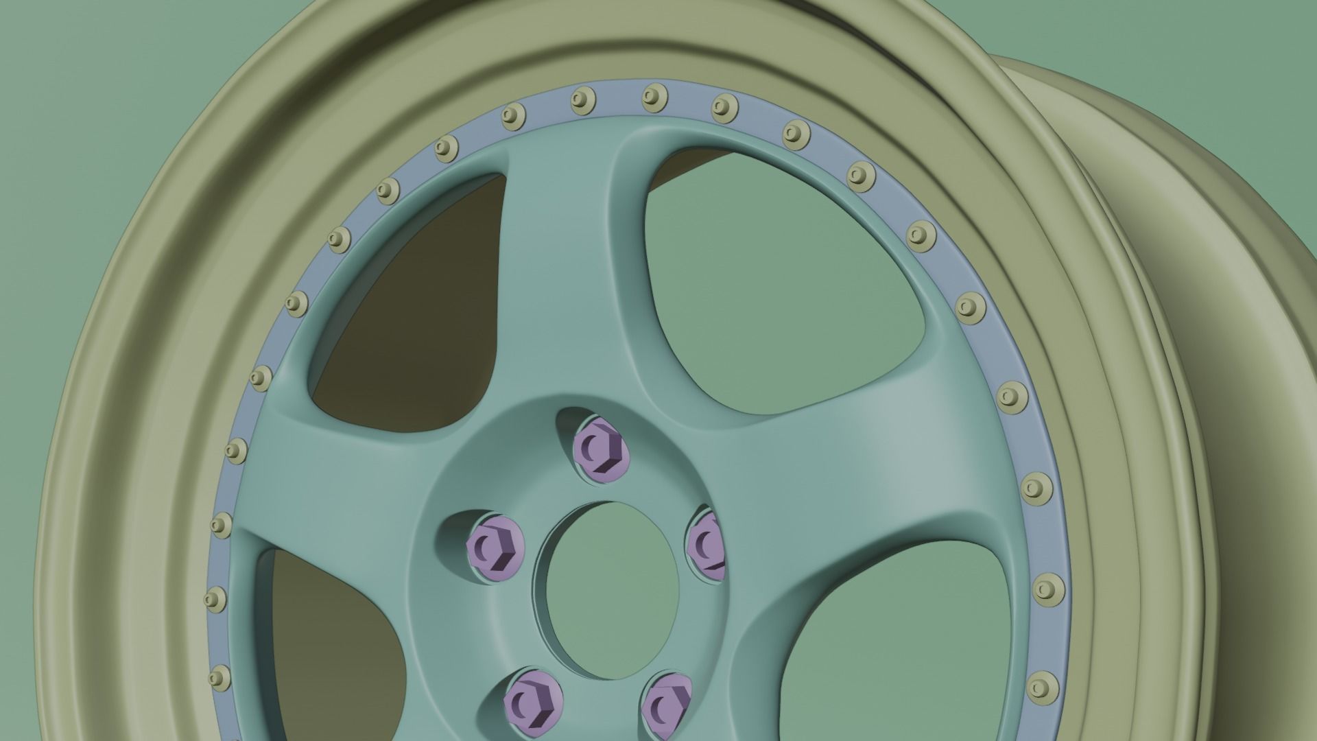 work meister s1 3p Wheel 3D model | CGTrader