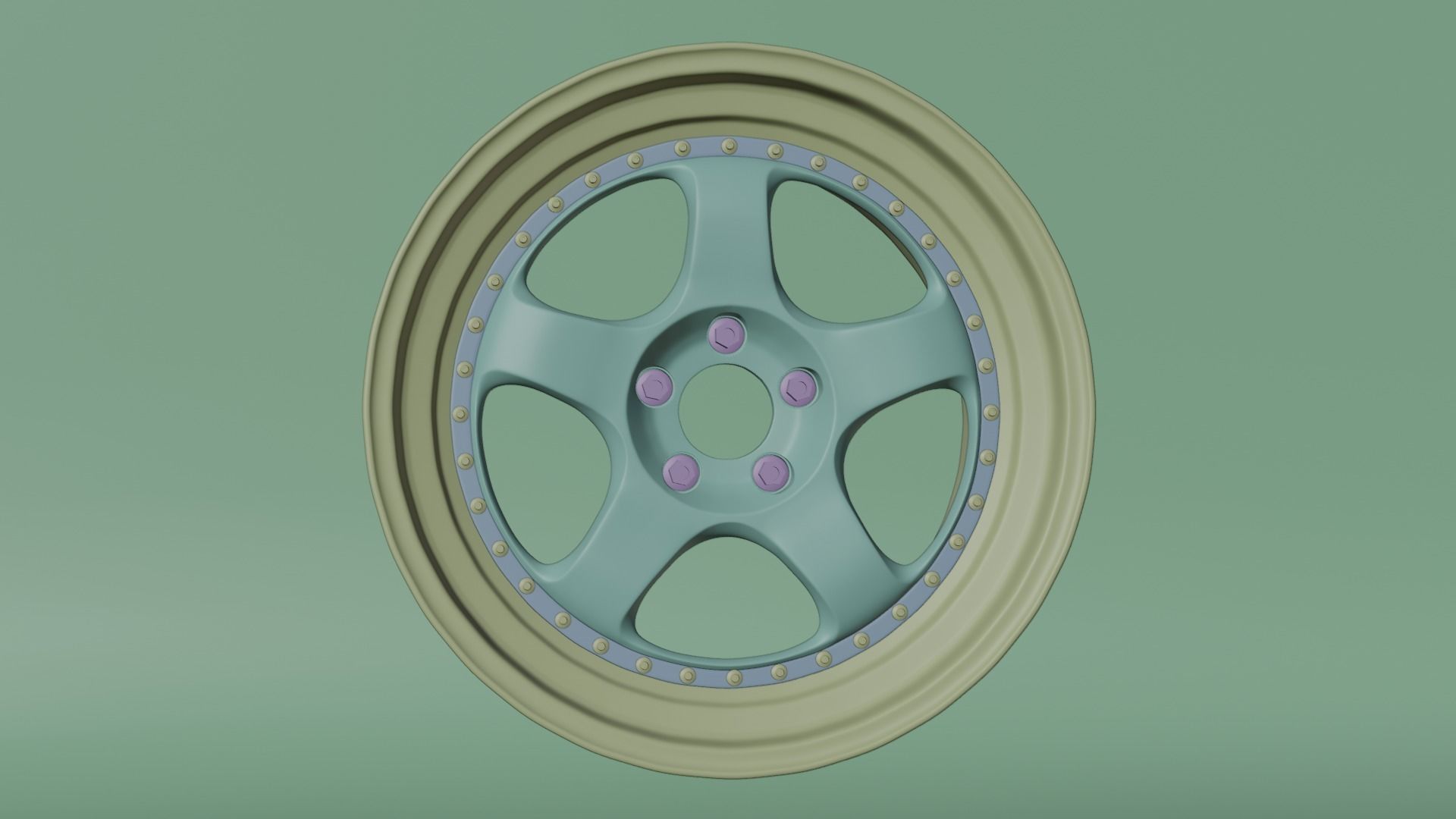 work meister s1 3p Wheel 3D model | CGTrader