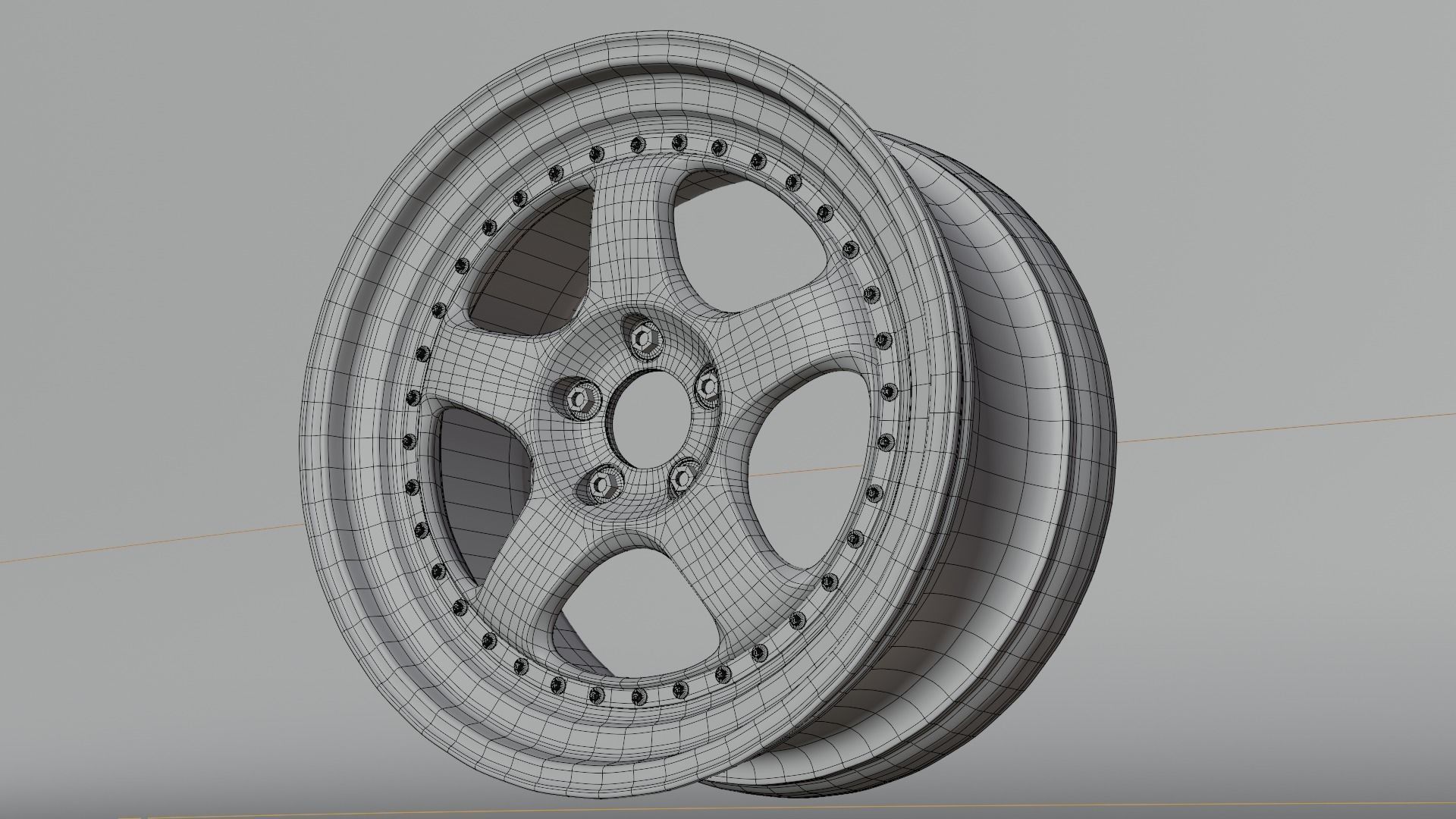 work meister s1 3p Wheel 3D model | CGTrader