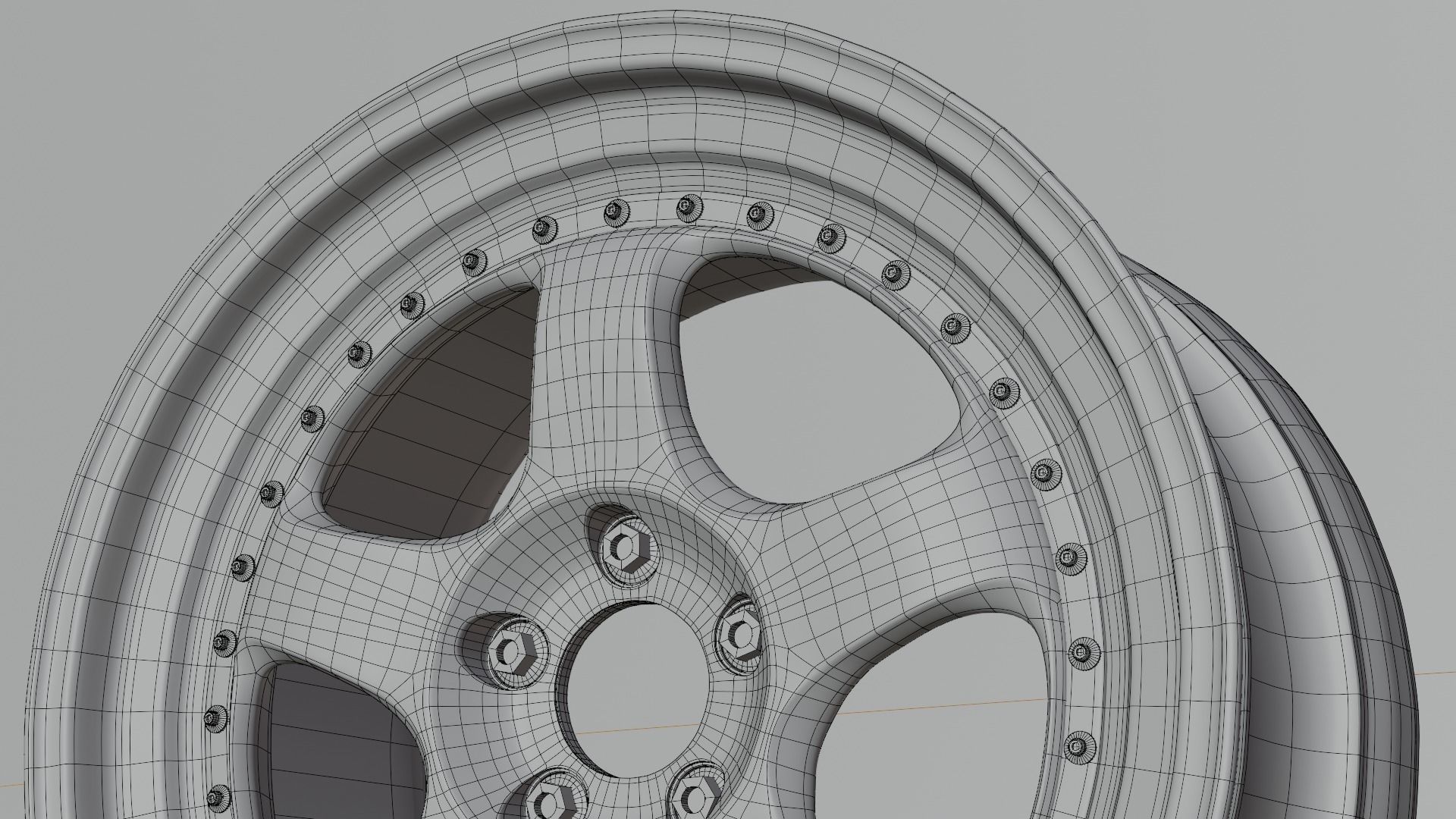 work meister s1 3p Wheel 3D model | CGTrader
