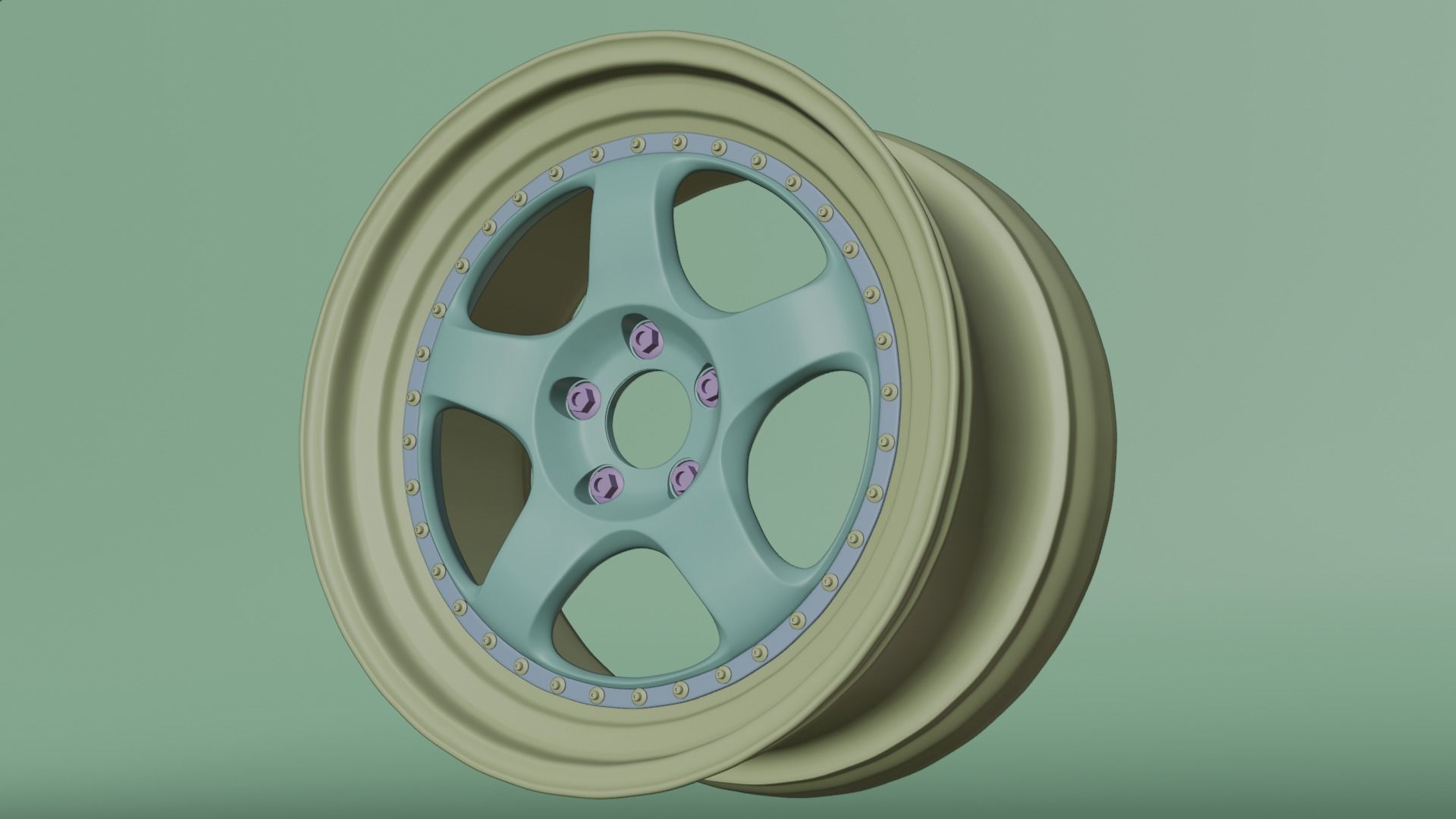 work meister s1 3p Wheel 3D model | CGTrader