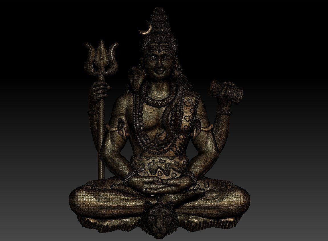 LORD SIVA PENDENT 3D model 3D printable | CGTrader