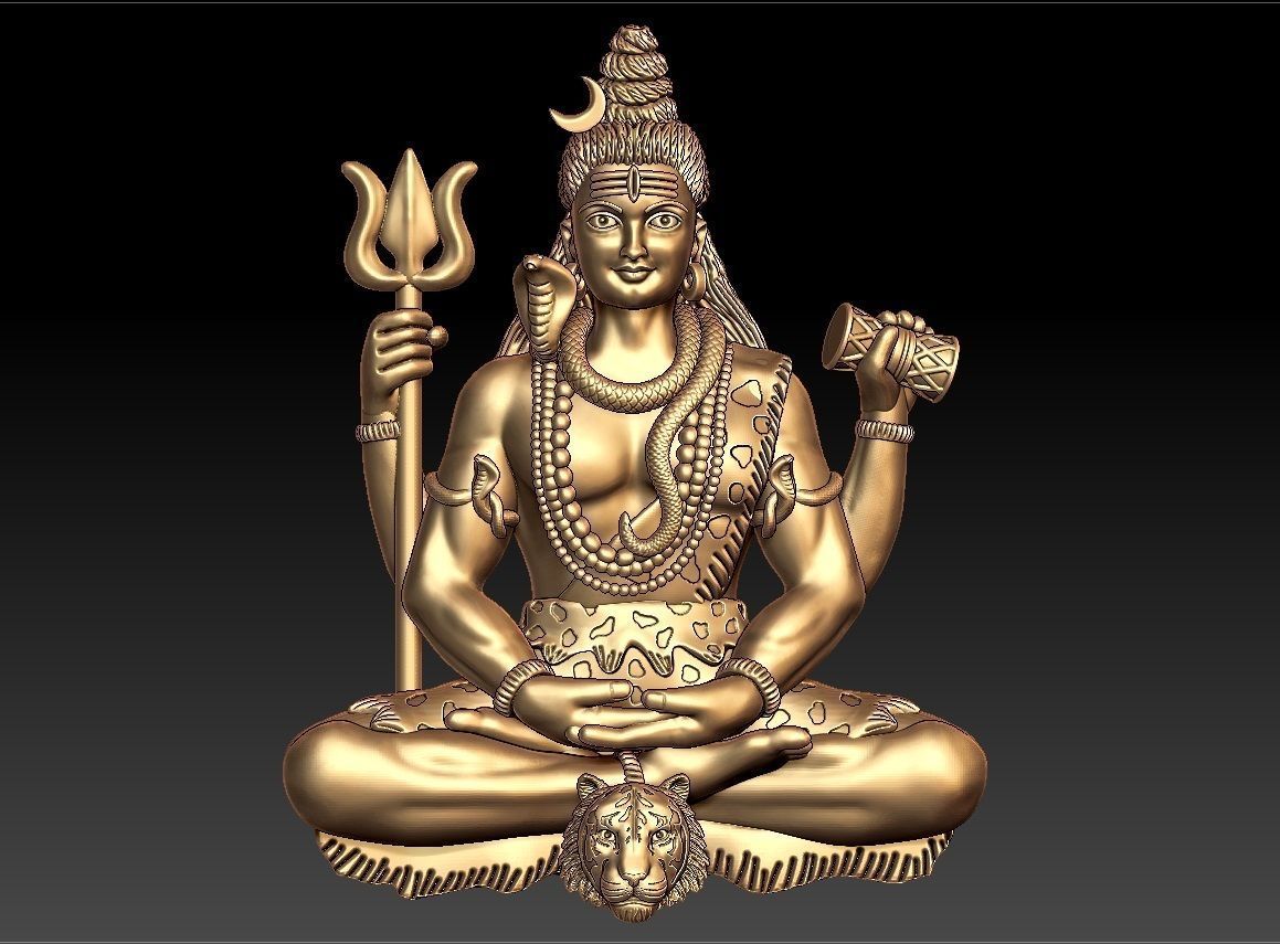 LORD SIVA PENDENT 3D model 3D printable | CGTrader