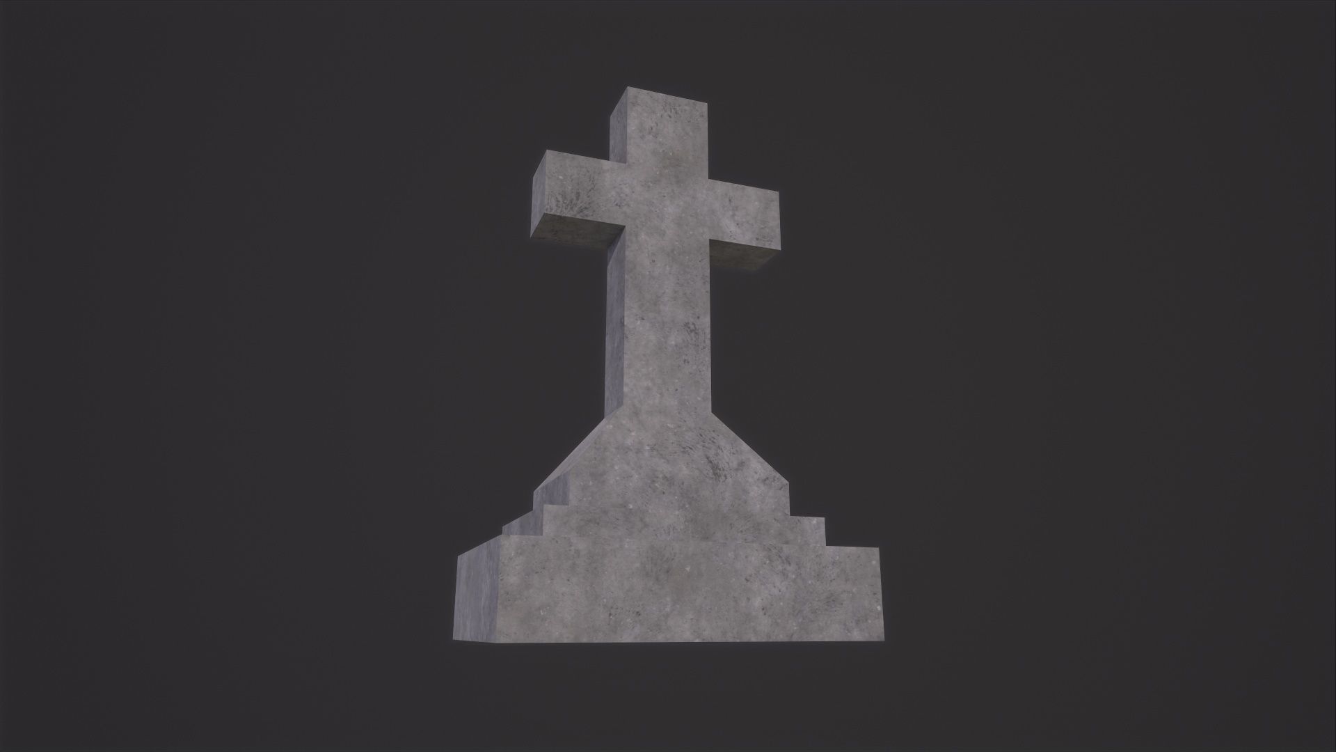3D model Gravestone 3D Model VR / AR / low-poly | CGTrader
