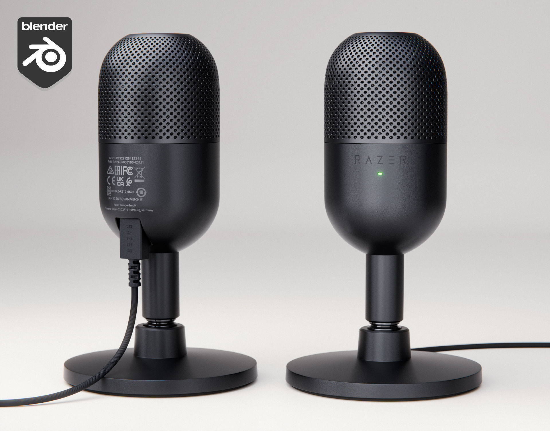Razer Seiren V3 Mini 3D model | CGTrader