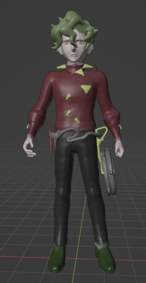 Brassius gym leader 3D model 3D printable | CGTrader